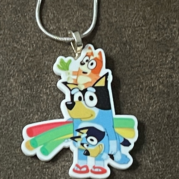 Jewelry | Bluey Necklace | Poshmark